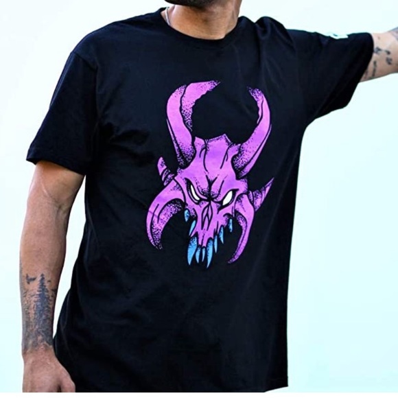 Neff | Tops | Nwt Neff Fortnite Ragnarok Black Mask Face Shirt | Poshmark